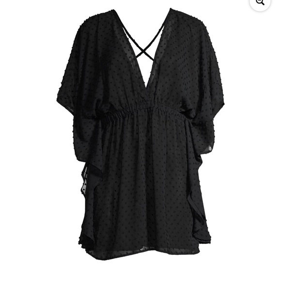 Time and Tru | Swim | Nwttime And Tru Swiss Dot Swim Coverup | Poshmark